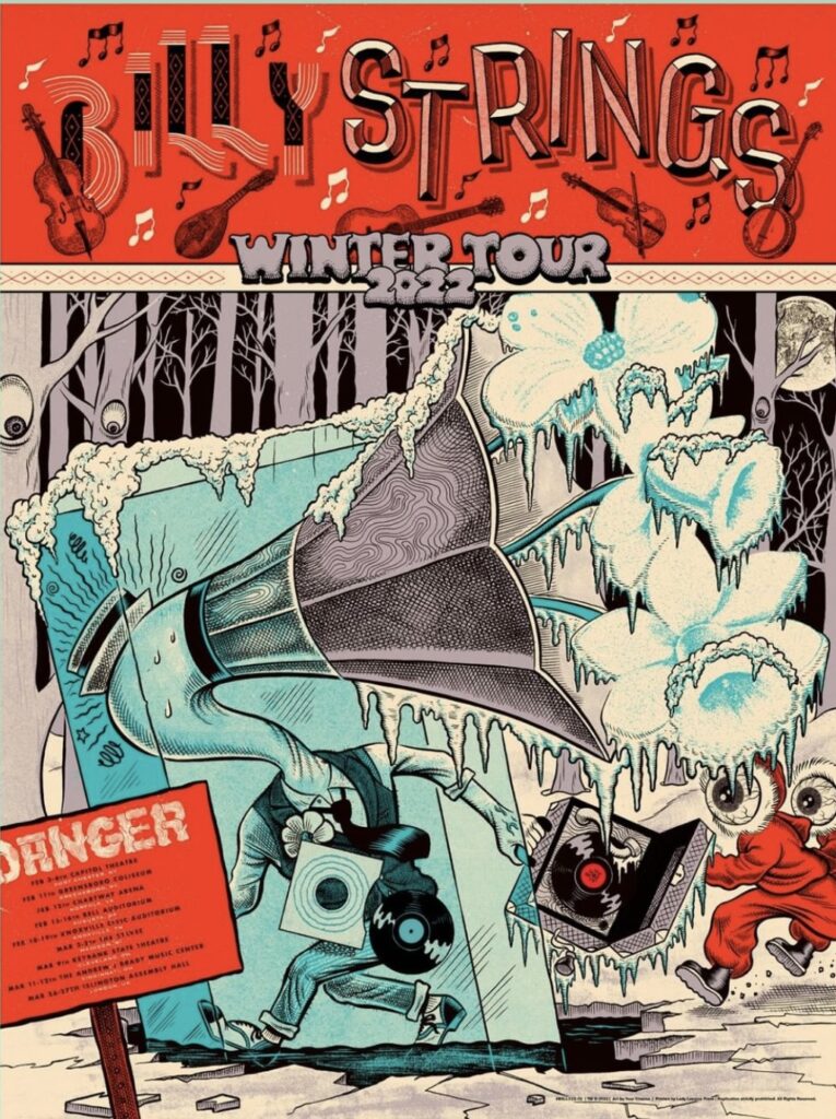 Billy Strings Billy Base - Poster Landing Page