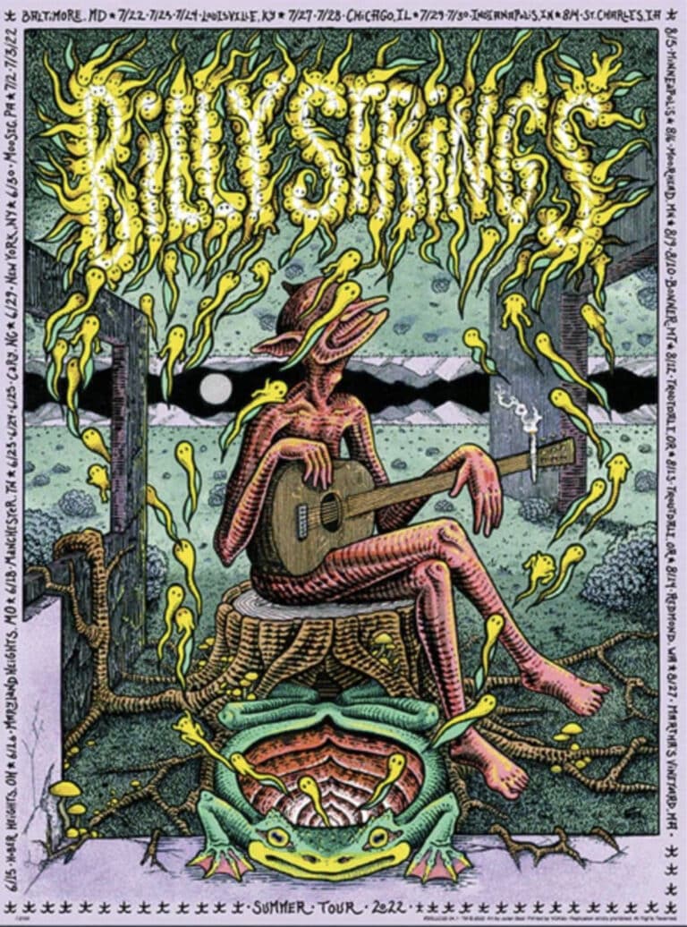 Billy Strings BillyBase - Poster Landing Page