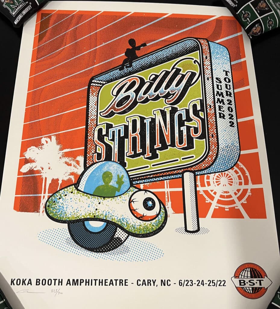 Billy Strings Koka Booth Amphitheatre - BillyBase