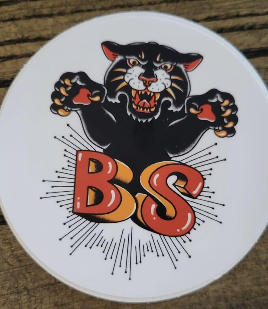 Billy Strings Panther Sticker - BillyBase