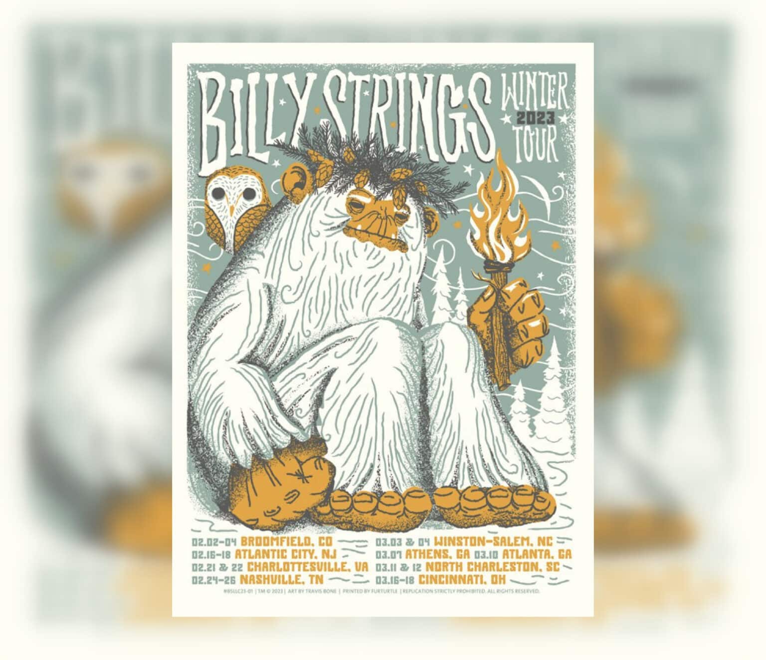 Billy Strings Spring Tour 2024 - Billy Base
