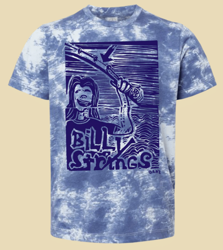 Billy Strings Barnes Tie Dye Tee - BillyBase