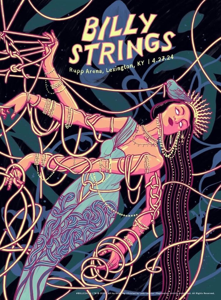 Billy Strings Rupp Arena KY Day 2 Poster Regular - BillyBase
