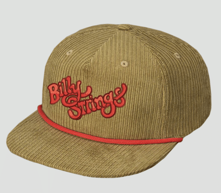 Billy Strings Hammer Bridge Logo Embroidered Corduroy Hat - BillyBase
