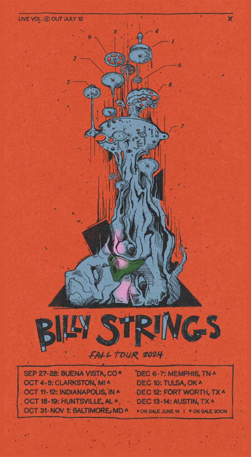 Billy Strings Billy Base - Past Shows