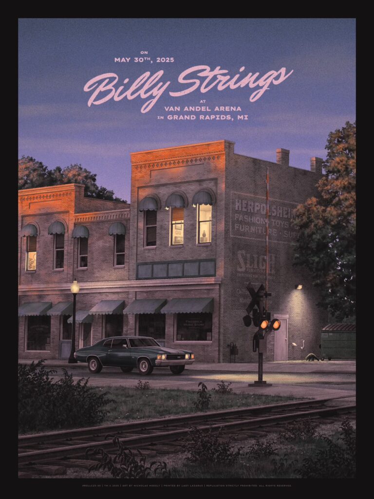 Billy Strings Van Andel Arena 2025 - N1 Regular Poster - BillyBase